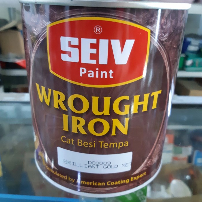 Cat Seiv Pagar Besi Tempa 1Kg Gold / Copper Metallic | Lazada Indonesia