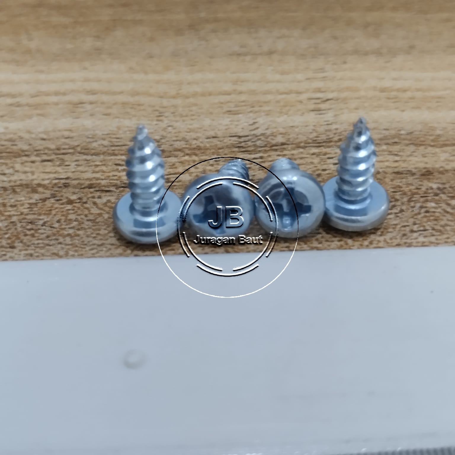 10 BUAH SEKRUP PH PAB 6X3/8 PANJANG 1CM SKRUP P+AB TAPPING TAPING 6 X 3 ...