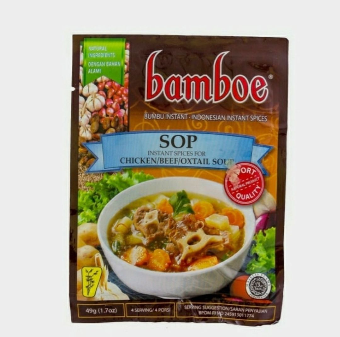 Bamboe Bumbu Sop Ayam sapi iga 49g | Lazada Indonesia