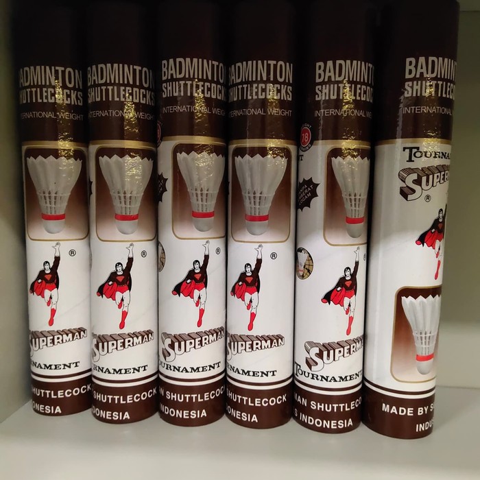KOK SHUTTLECOCK SUPERMAN COKLAT ORIGINAL 100% | Lazada Indonesia