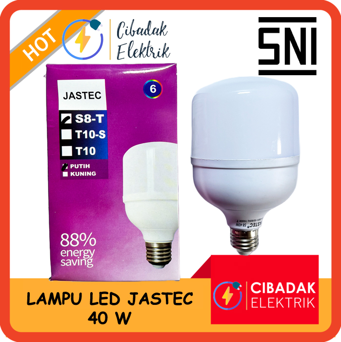 LAMPU LED BULB 40 WATT JASTEC / LED BULB 40W / LAMPU BOHLAM 40 W ...