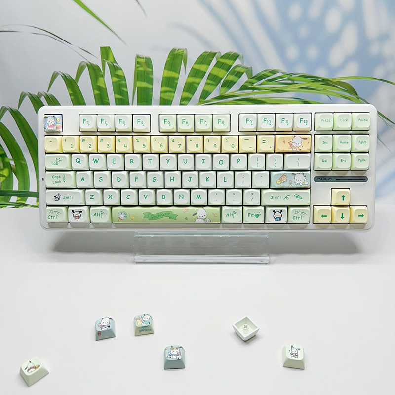 ZIFRIEND Pochacco 140 Keys XDA Profile PBT Keycaps Set Mechanical ...