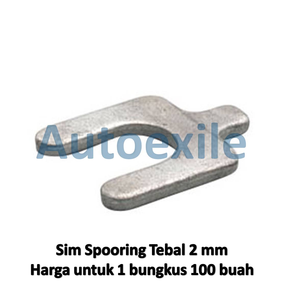 Sim Spooring Mobil Tebal 2 mm Shim 2mm Plat Besi Buat Setel Camber ...