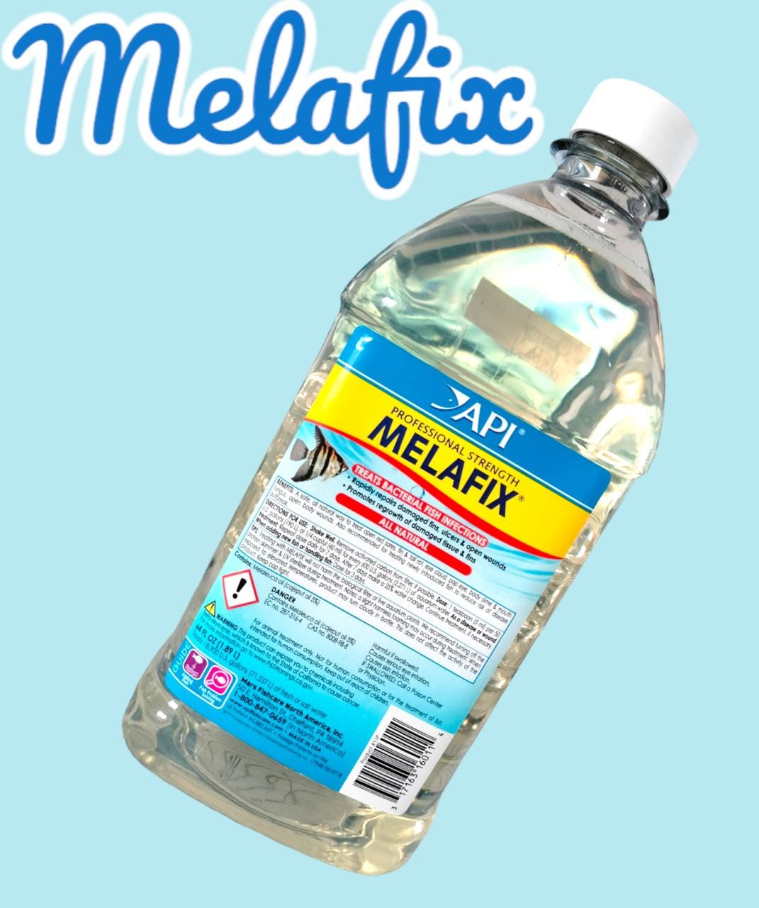 MELAFIX original API 30 ml / 100 ml Original . Obat ikan untuk sirip ...