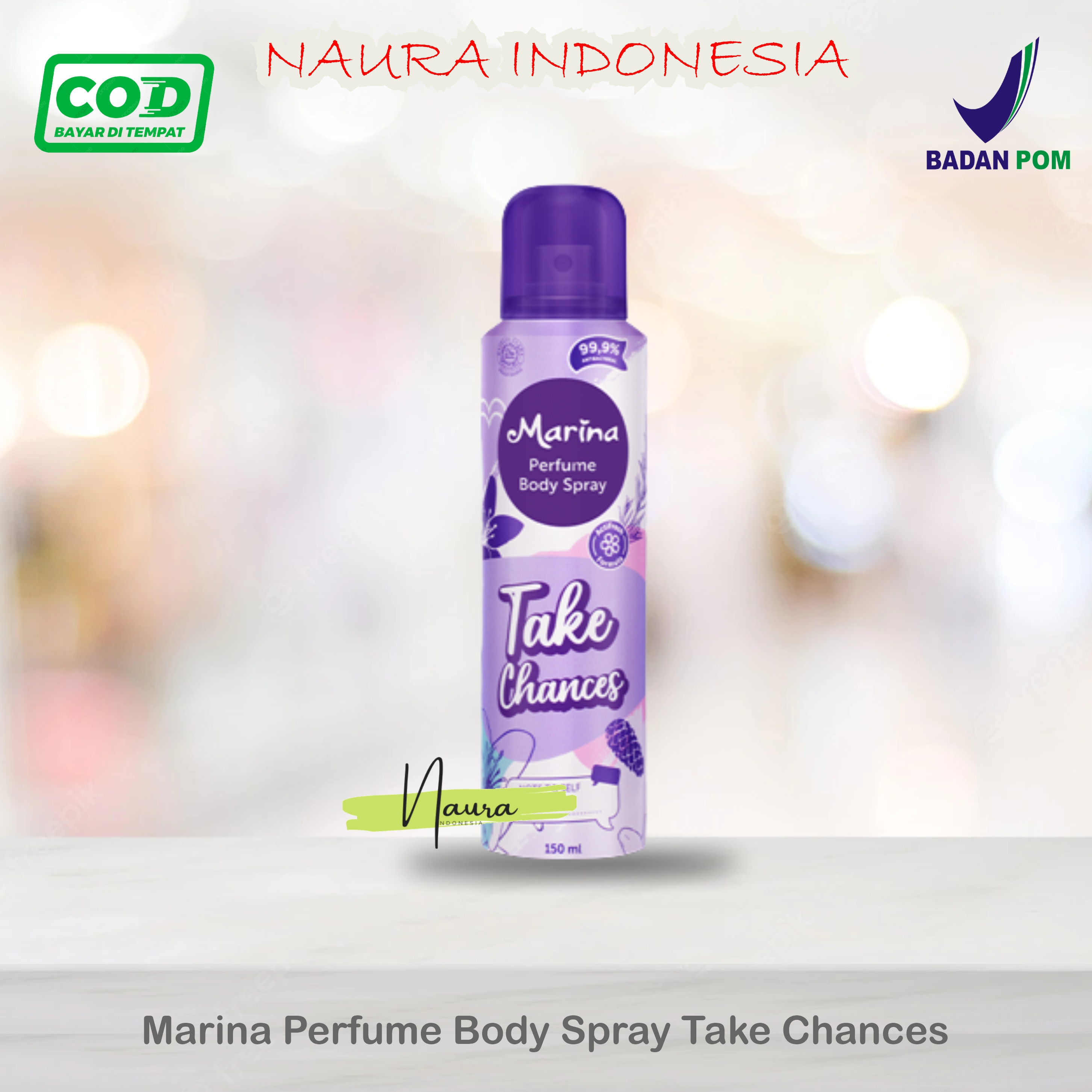 Marina Perfume Body Spray Take Chances - 150ml | Lazada Indonesia