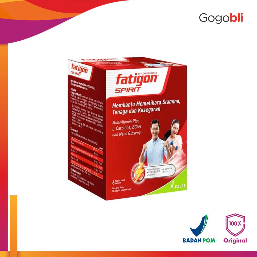 Fatigon Spirit (10 Strip 6 Kaplet) | Lazada Indonesia