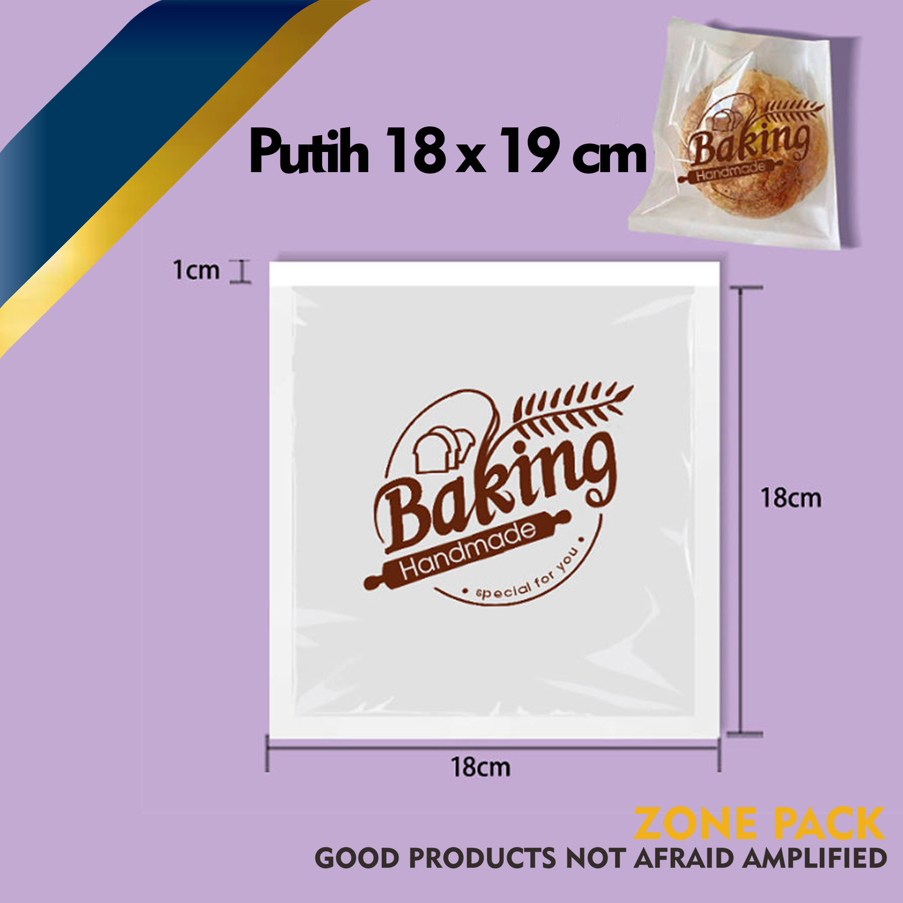 [10 PCS] Plastik Roti Motif Baking | Plastik Roti Sealer Roti Boy ...