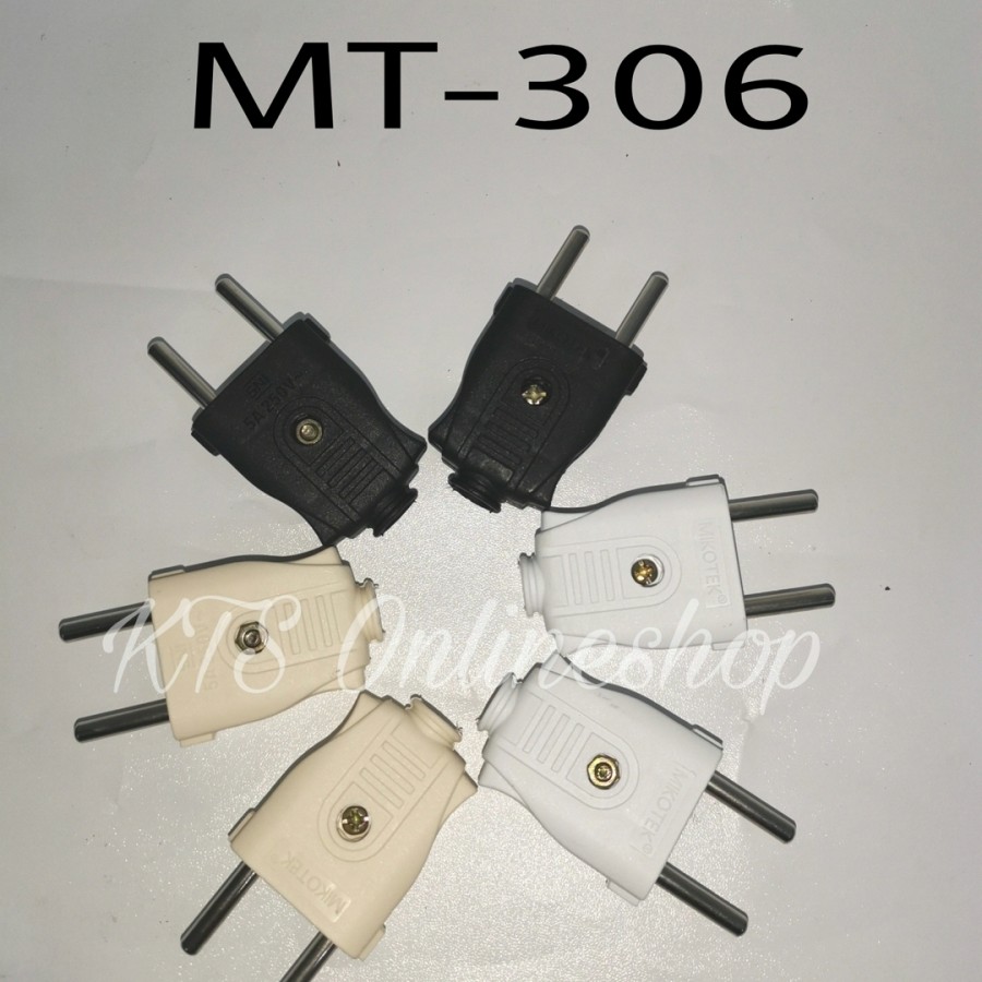 Steker Gepeng 1 Phase Steker Murah - Steker ber SNI MT306 | Lazada ...