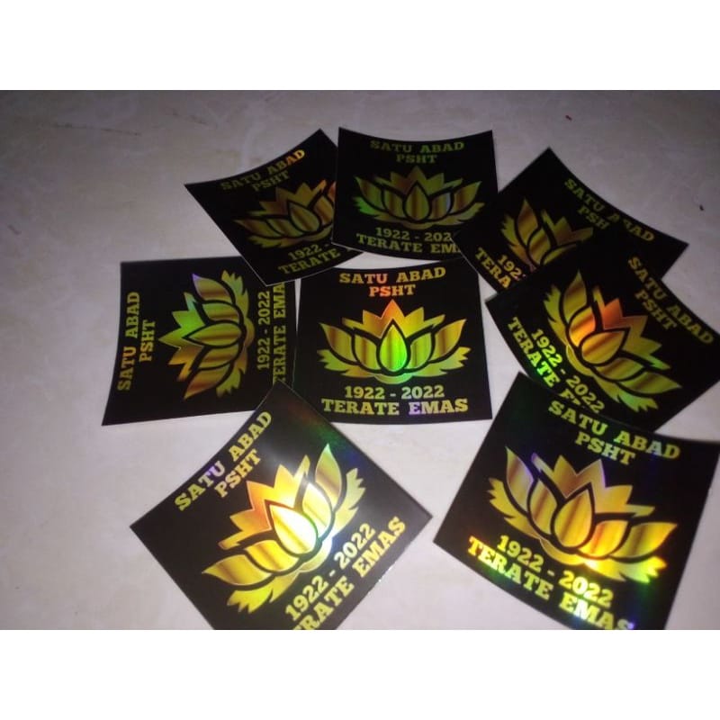 stiker psht hologram stiker logo psht satu abat printing 6 cm | Lazada ...