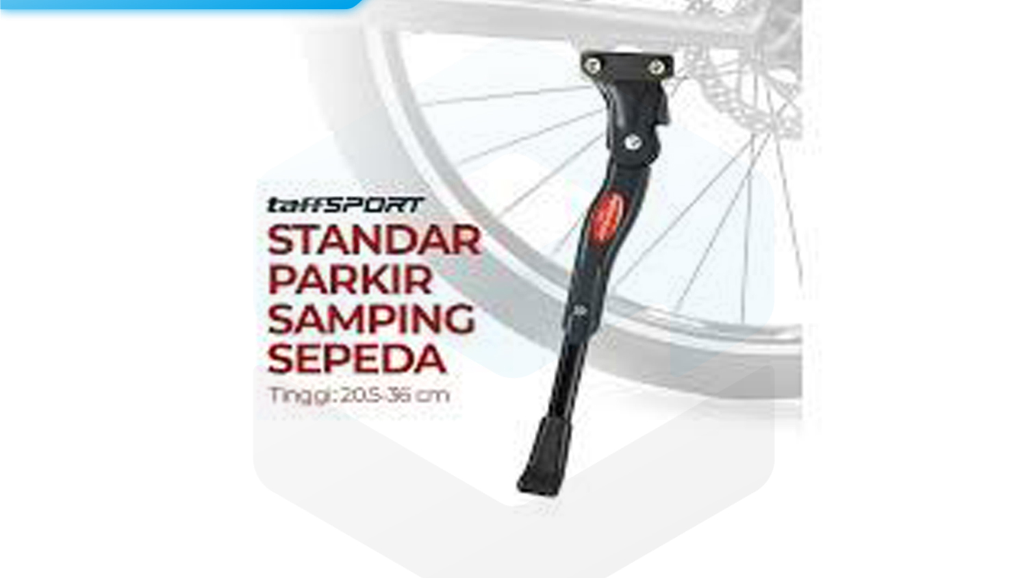 STANDAR SAMPING SEPEDA GUNUNG MTB LIPAT BAHAN BESI CARBON H12 HITAM ...