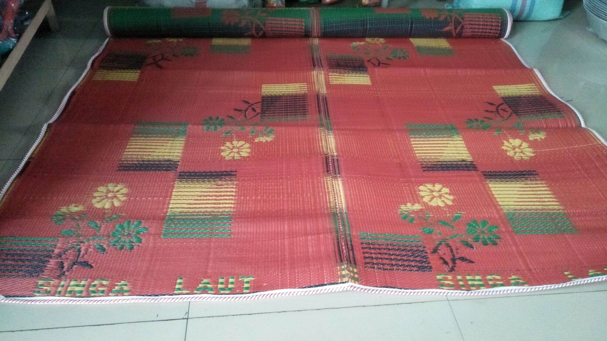 Tikar Plastik Jumbo asli Singa laut 2 X 3 meter Tiker lesehan Samak ...