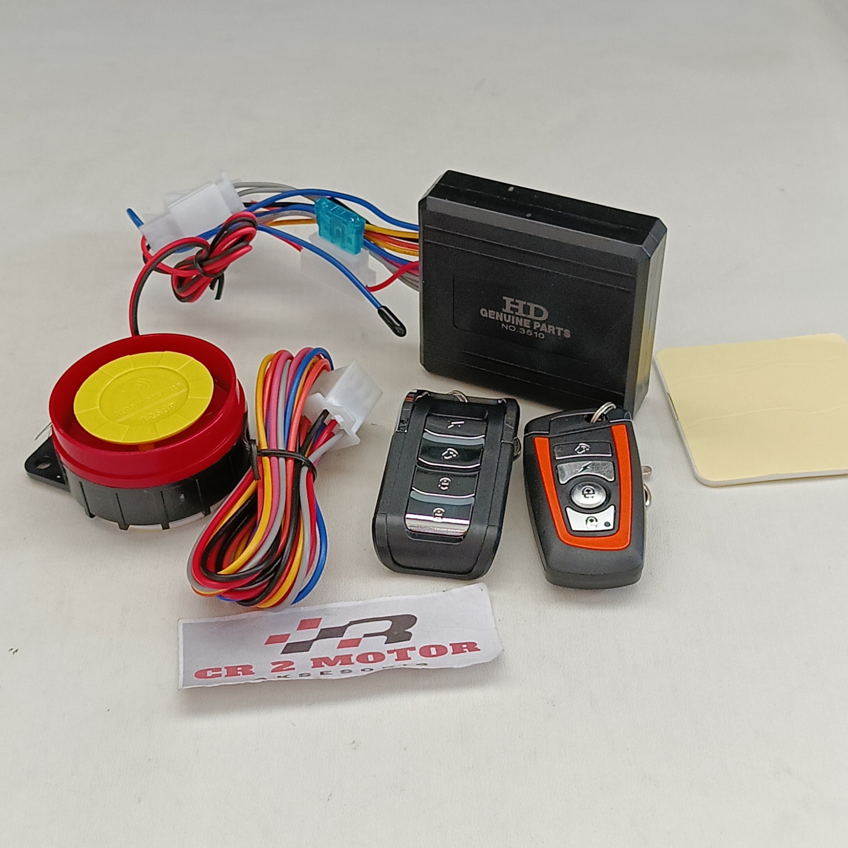 Alarm Motor Remote / Remot motor anti maling /alarm motor anti paling ...