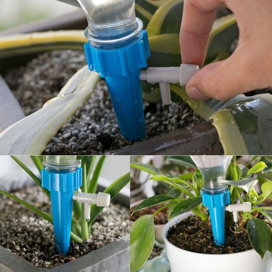 Irigasi Tetes Otomatis Atau Drip Tetes Sistem Irigasi Drip Botol ...