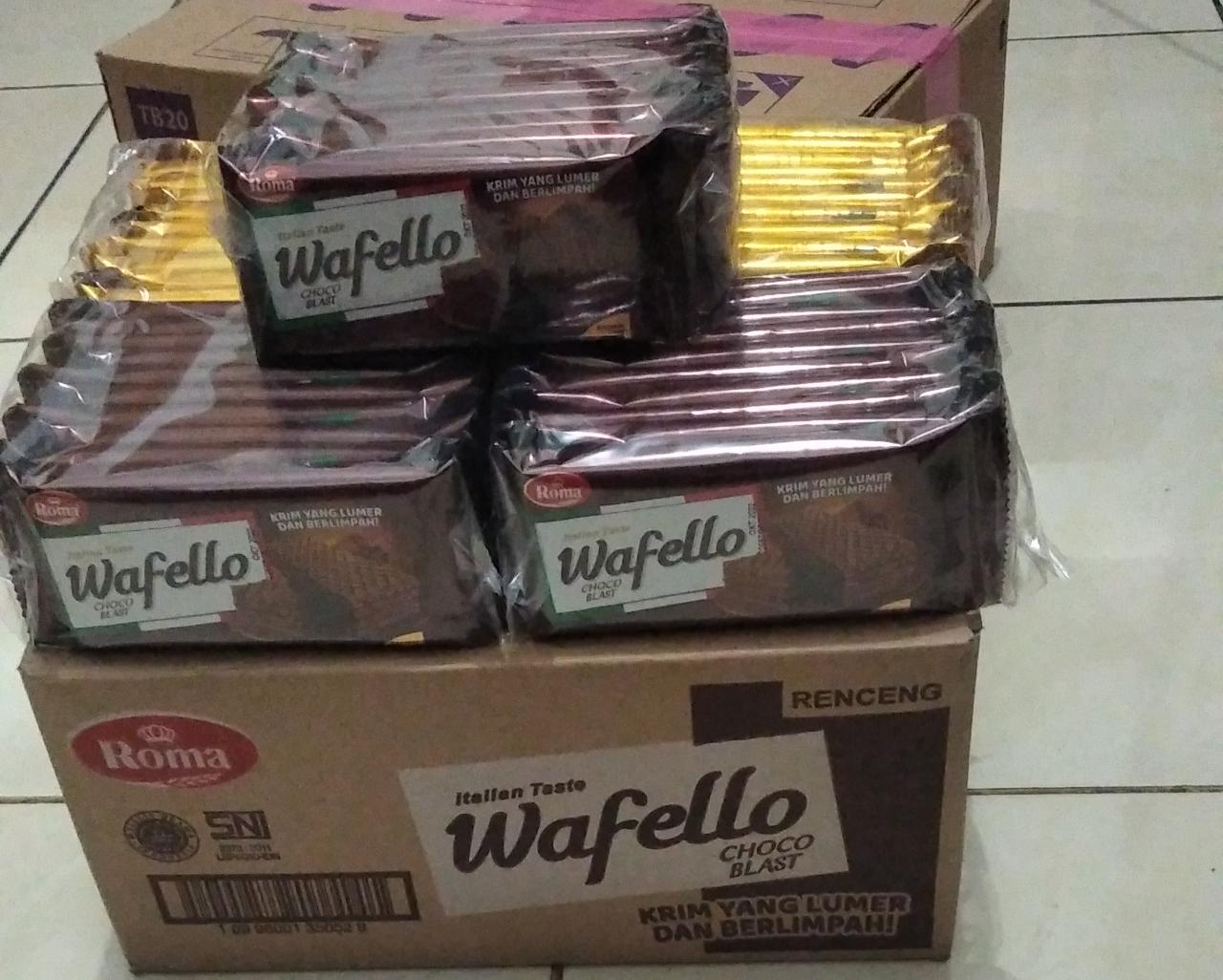 Wafer Wafello Choco Blast 21g | Lazada Indonesia