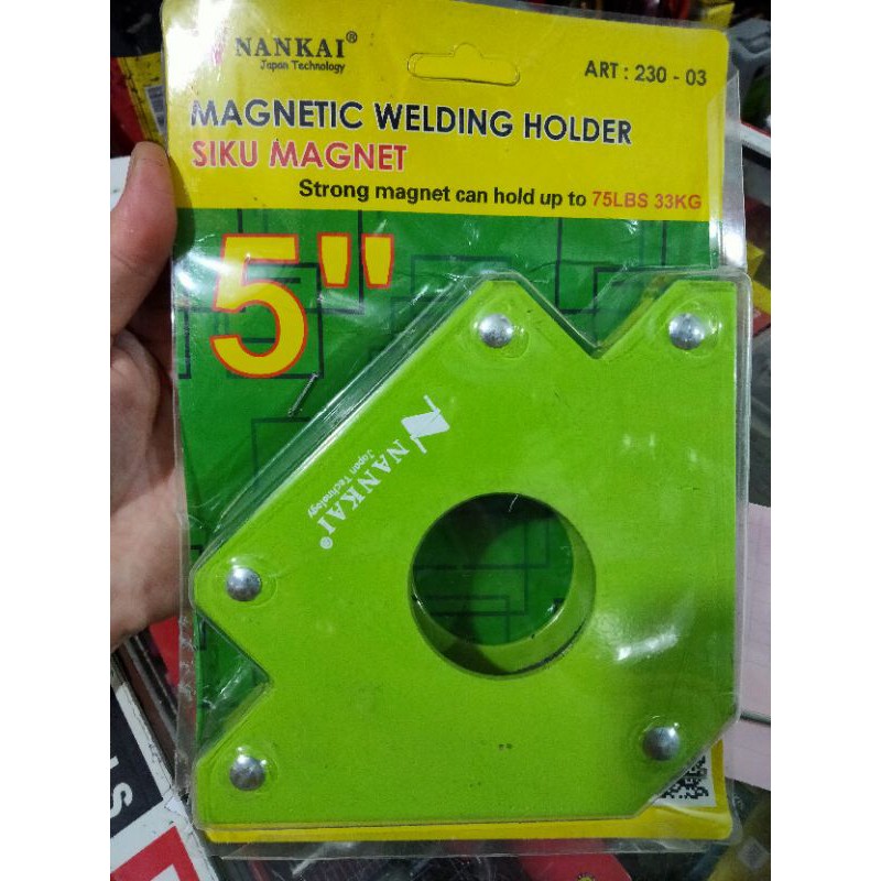 Nankai Magnet Holder Arrow Magnetic Siku Magnet Untuk Las 5 inch WIPRO ...