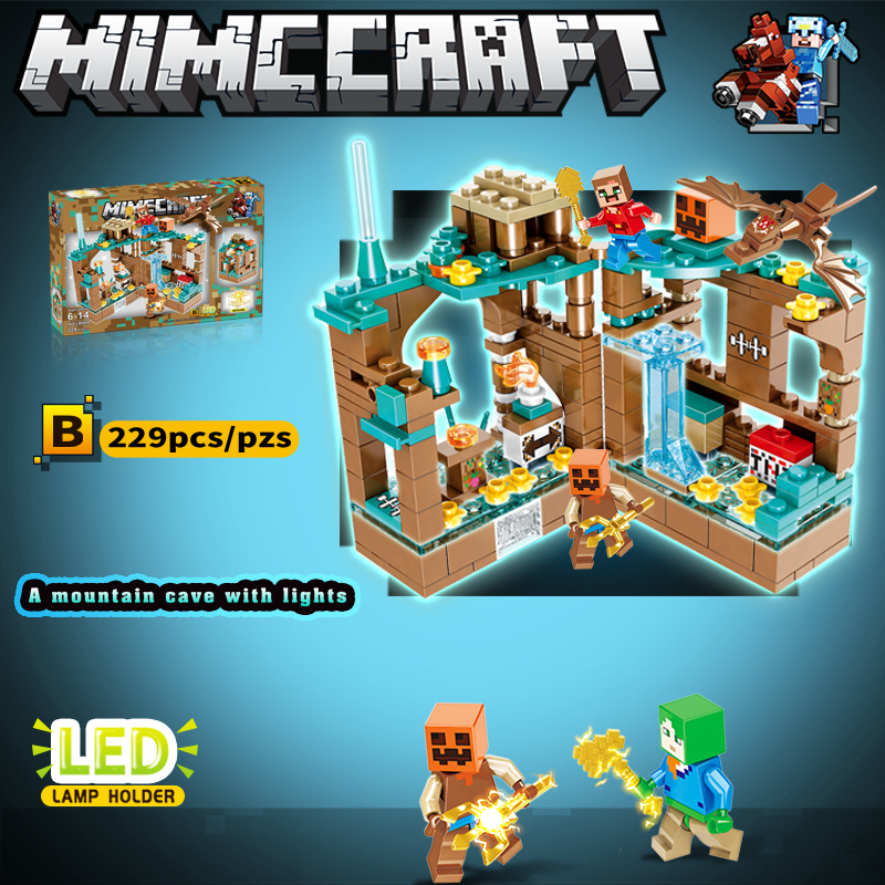 Mainan Blok Minecraft 533 DIY 3D Puzzle Hadiah Mainan - Banyak Pilihan ...