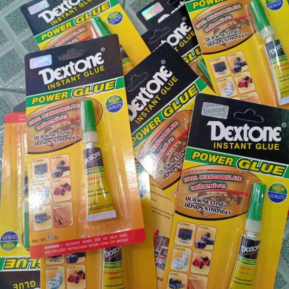Dextone Instant Glue Power Glue Dextone Lem Super Glue Lem Besi Plastik ...