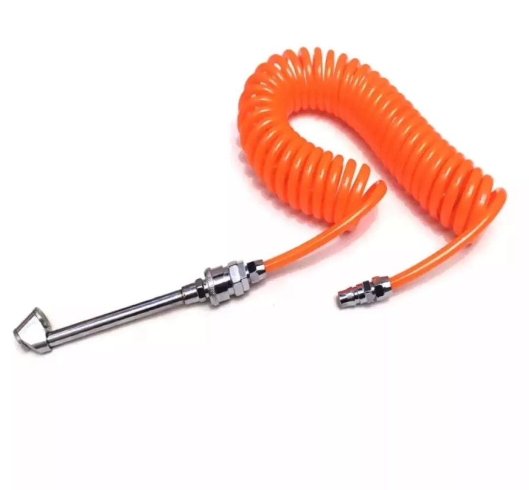 Paket Alat Semprot Cat Angin Spray Gun F75G Dan Selang Kompresor 9 ...