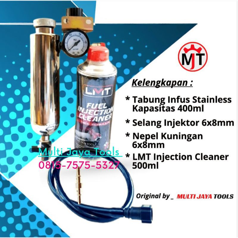 Tabung Infus Injektor Bahan Stainless Injection Cleaner Alat Servis ...