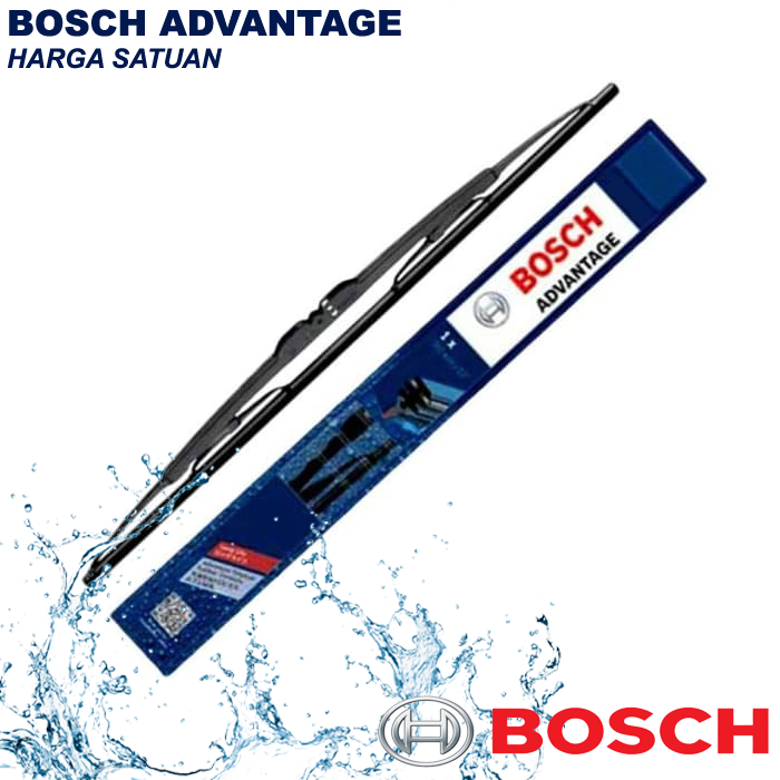 Bosch Advantage / Karet Wiper Mobil Harga Satuan / Wiper Dengan Balok Bebas Korosi Tetap Efektif ...
