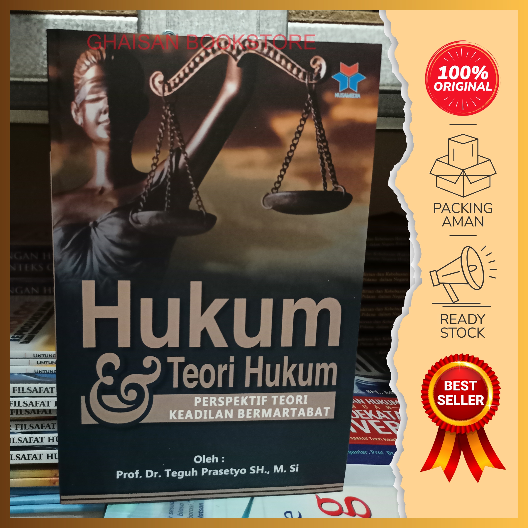 Buku Hukum & Teori Hukum Perspektif Teori Keadilan Bermartabat | Lazada ...