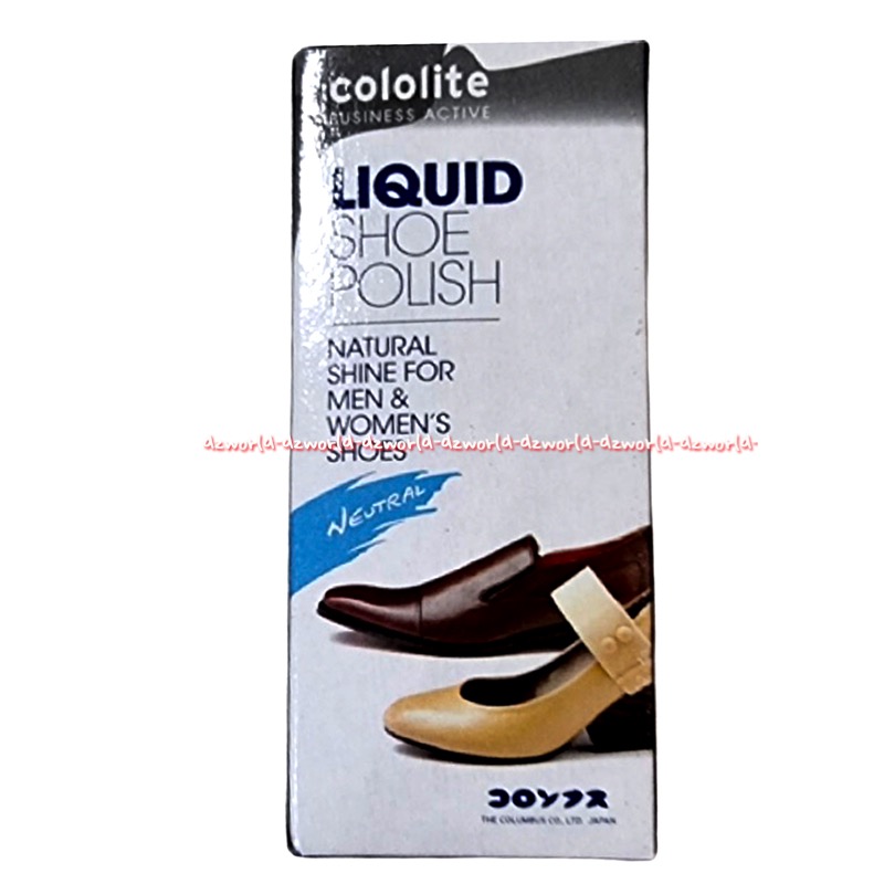 Cololite Shoe Polish Neutral 45ml Cairan Semir Sepatu Warna Netral ...