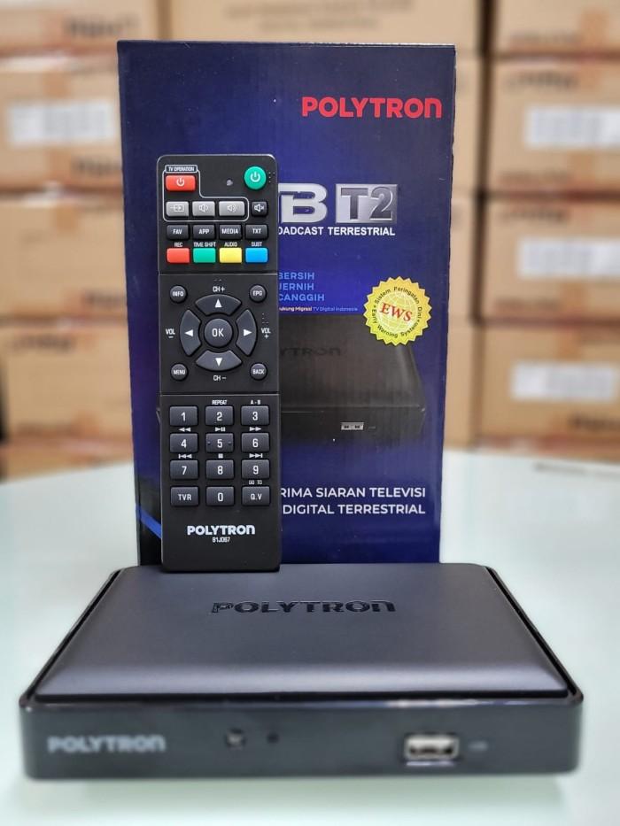 POLYTRON PDV-600 SET TOP BOX DVB T2 RECEIVER TV DIGITAL - PANDORASTORE ...