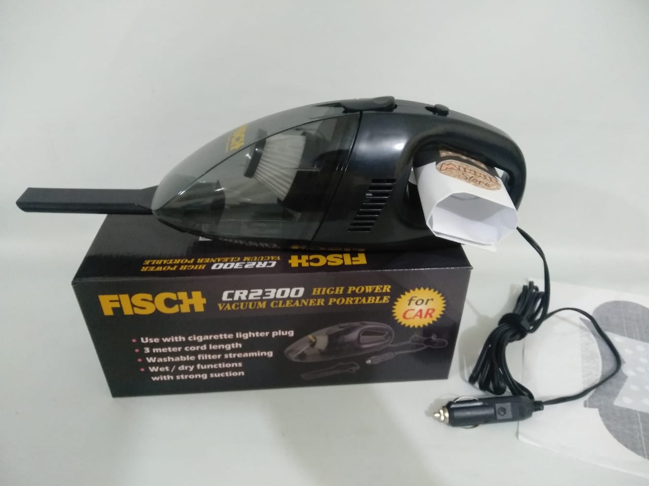 Fisch CR 2300 Vacuum Cleaner Portable - Perawatan Kendaraan Mobil | Lazada Indonesia