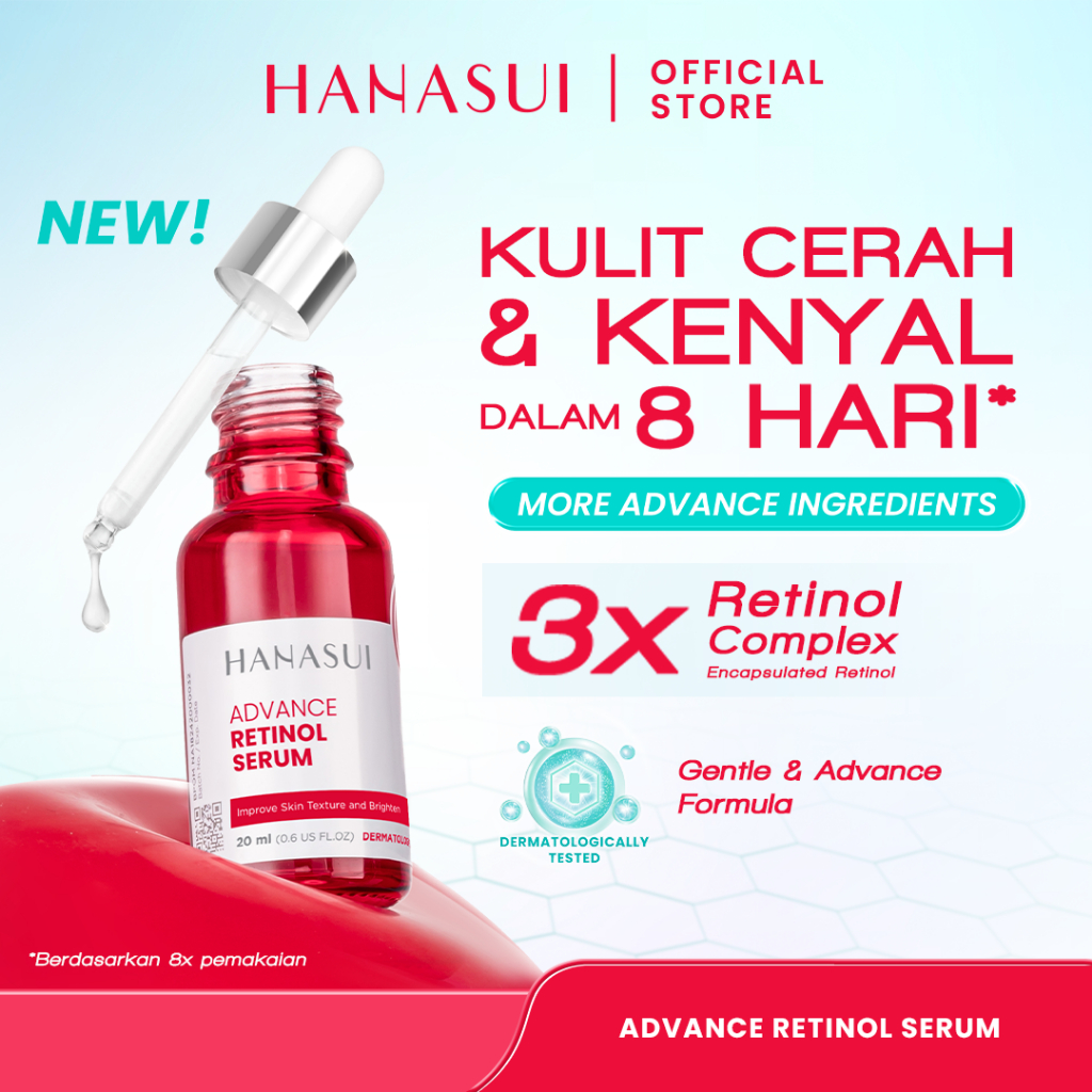 New ! Hanasui Advance Retinol Serum 20 ml | Lazada Indonesia
