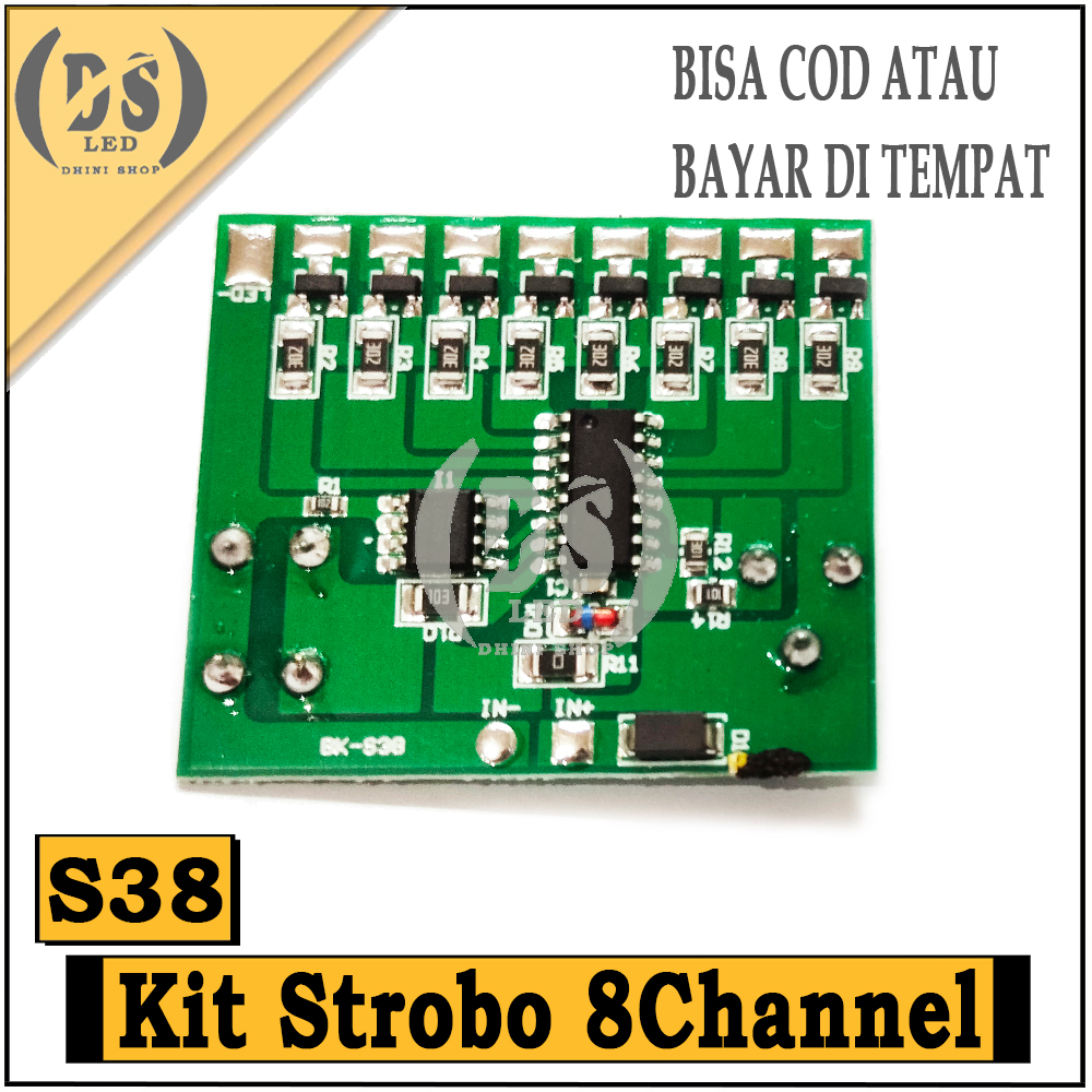 Kit modul Running 5Channel / Modul Strobo Running 5Channel | Lazada ...