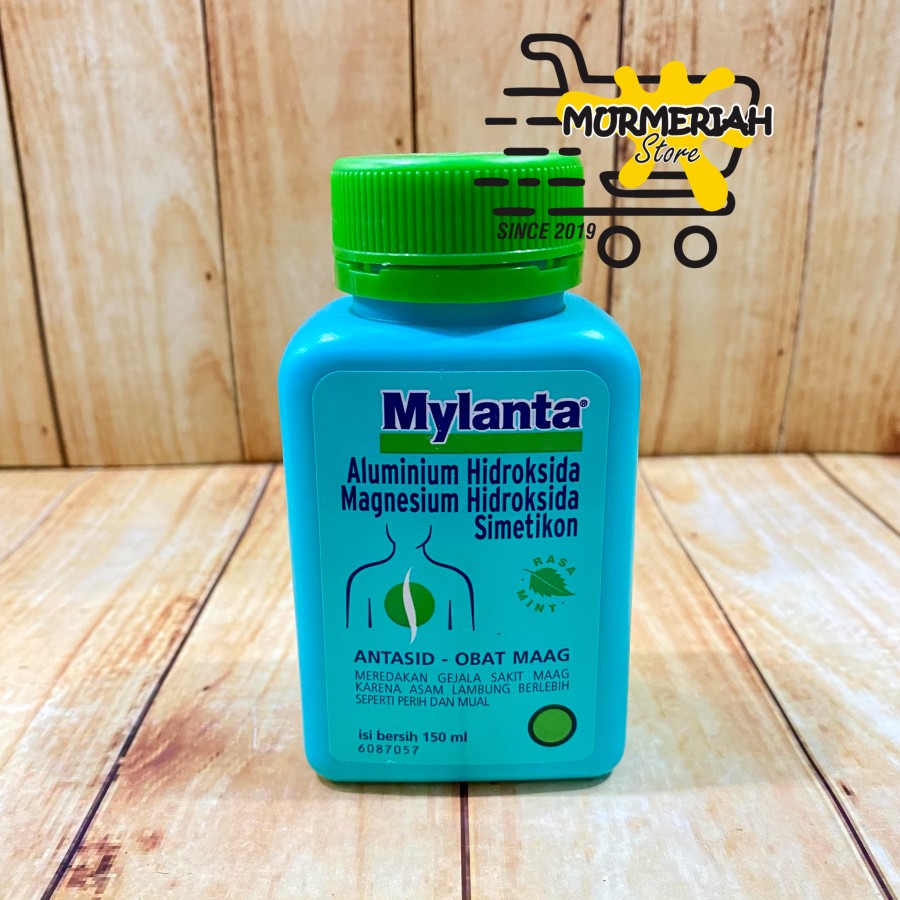 MYLANTA Sirup 150 ml - Syrup Obat Maag, Nyeri Lambung & Mual | Lazada ...