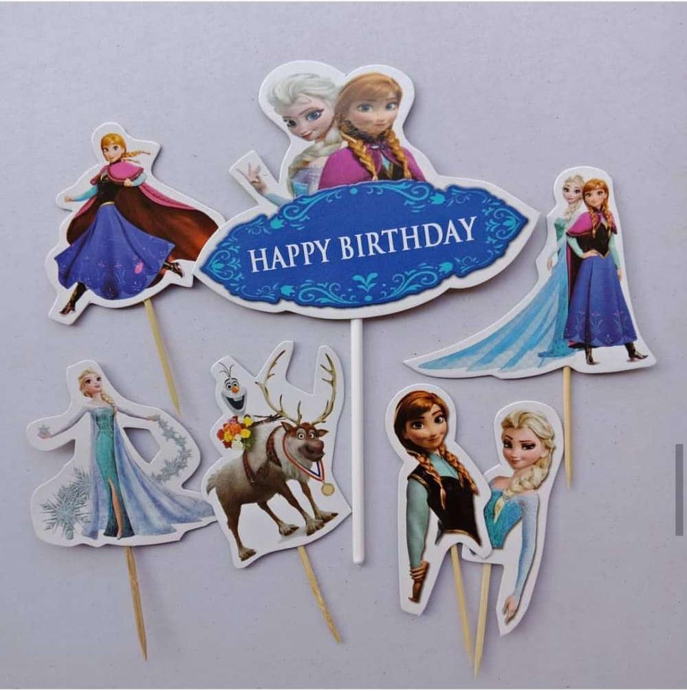 Topper Frozen Toper Hiasan Frozen | Lazada Indonesia