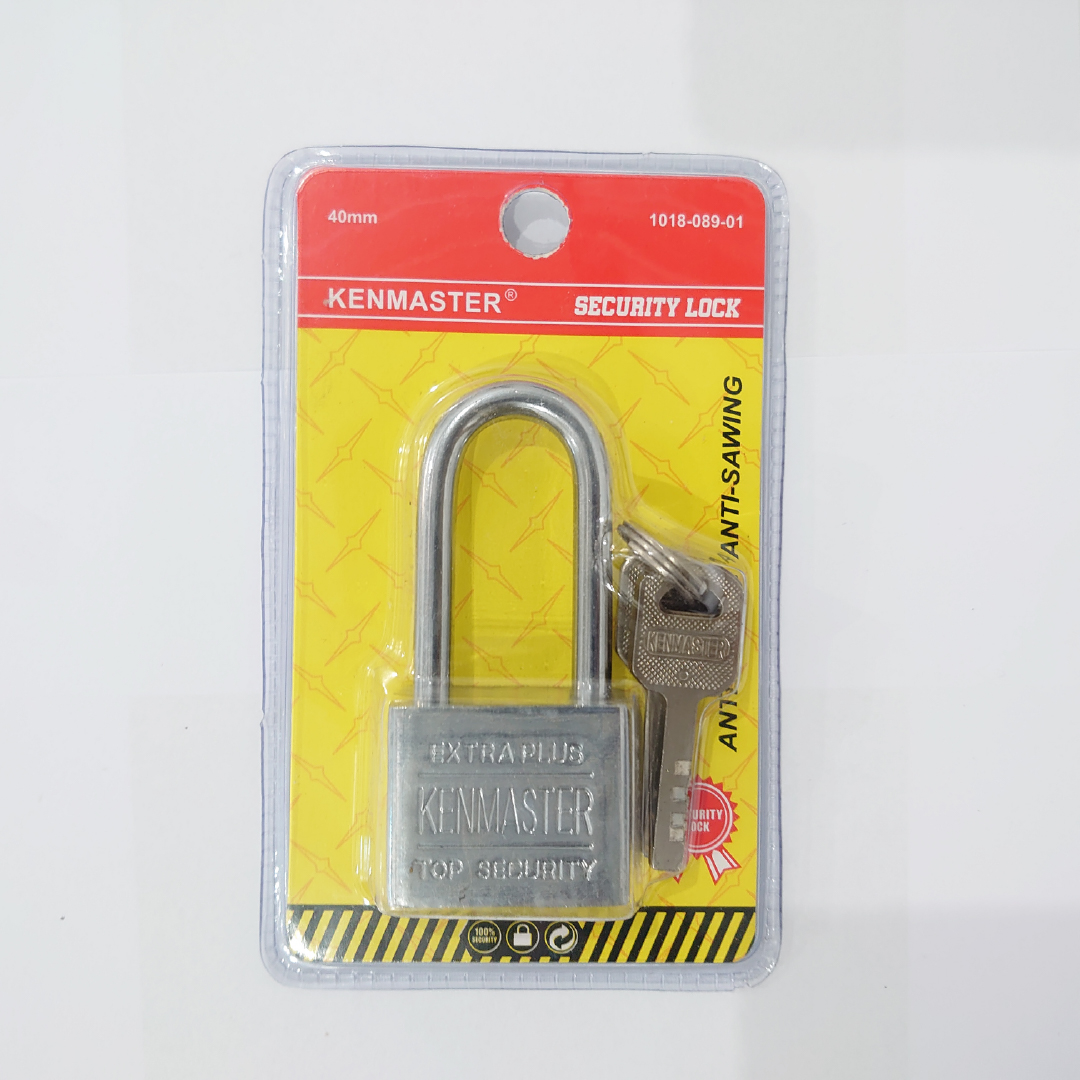 Gembok Panjang Stainless Steal Kenmaster Security Lock Long 40mm 50mm ...