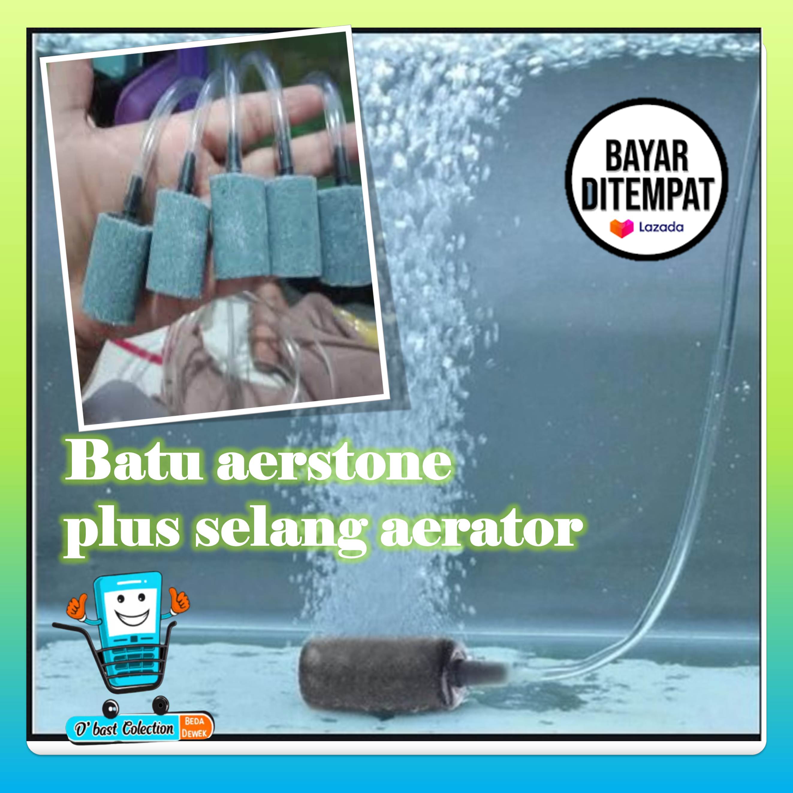Selang Aerator Dan Batu Gelembung Udara | Lazada Indonesia