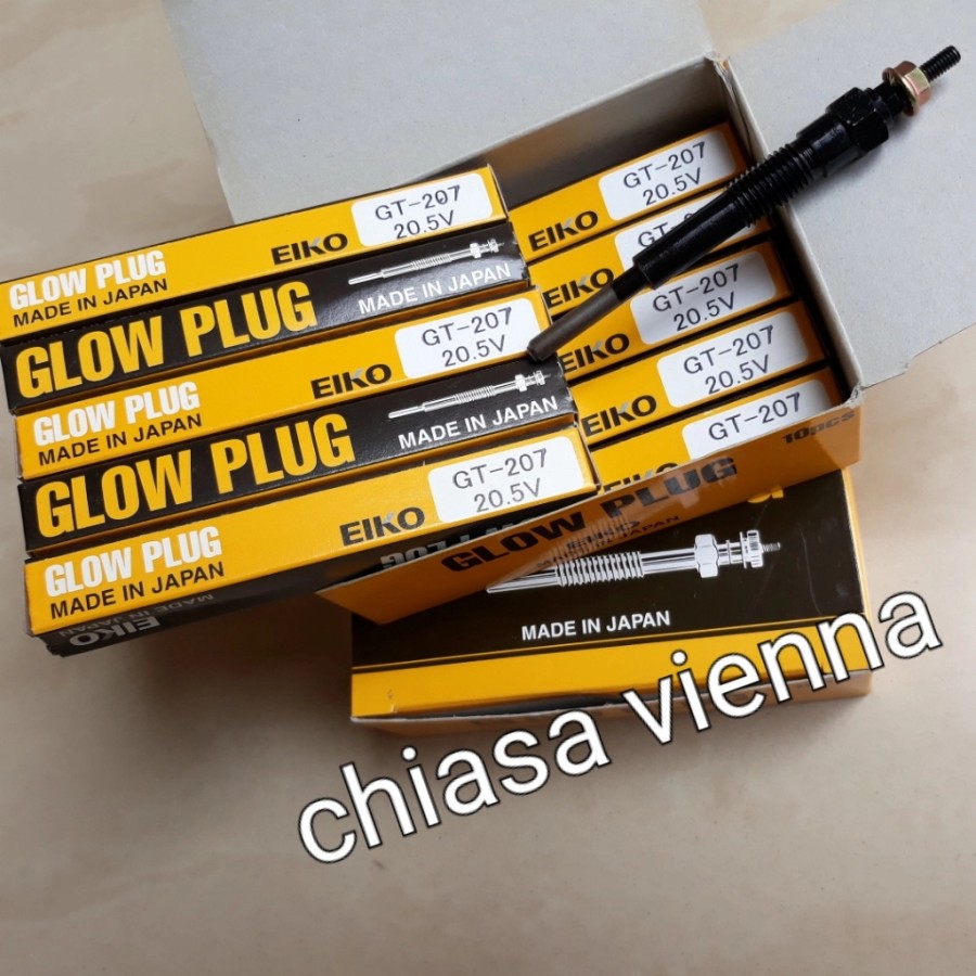 Busi Pemanas Glow Plug Toyota FORKLIFT 2J 20.5 Volt EIKO GT-207 JAPAN ...