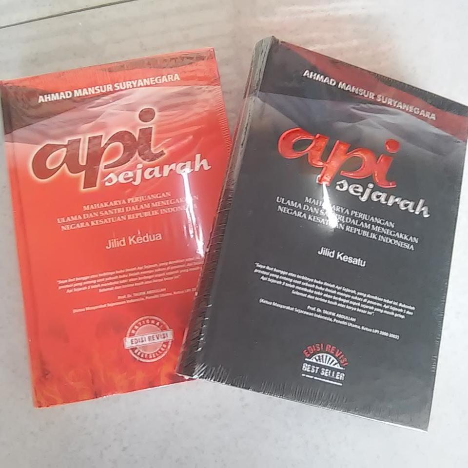 Paket Buku Api Sejarah Jilid 1 dan 2 - Ahmad Mansur Suryanegara ...