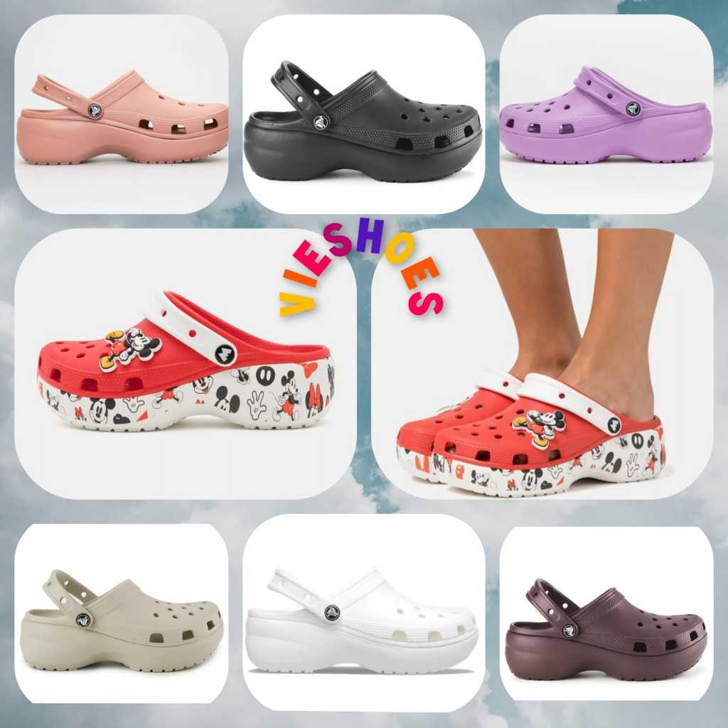 SEPATU SANDAL CROCS PRIA WANITA / Crocs Women's Classic Platform Clog ...