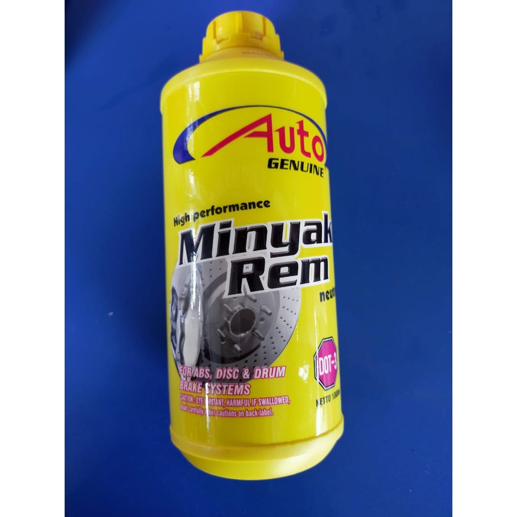 Minyak Rem DOT-3 1 Liter merk Auto | Lazada Indonesia