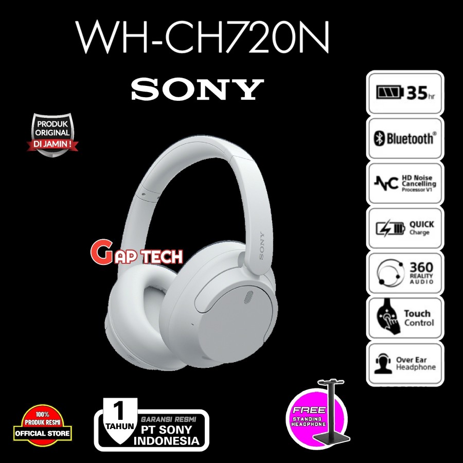 Sony WH CH720N / CH 720N Successor WH CH710N NC Bluetooth Headphone ...