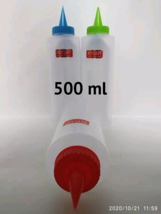 Hot Item 12Pcs Botol Mayones 500mL / Botol Ketchup / Botol Kecap ...