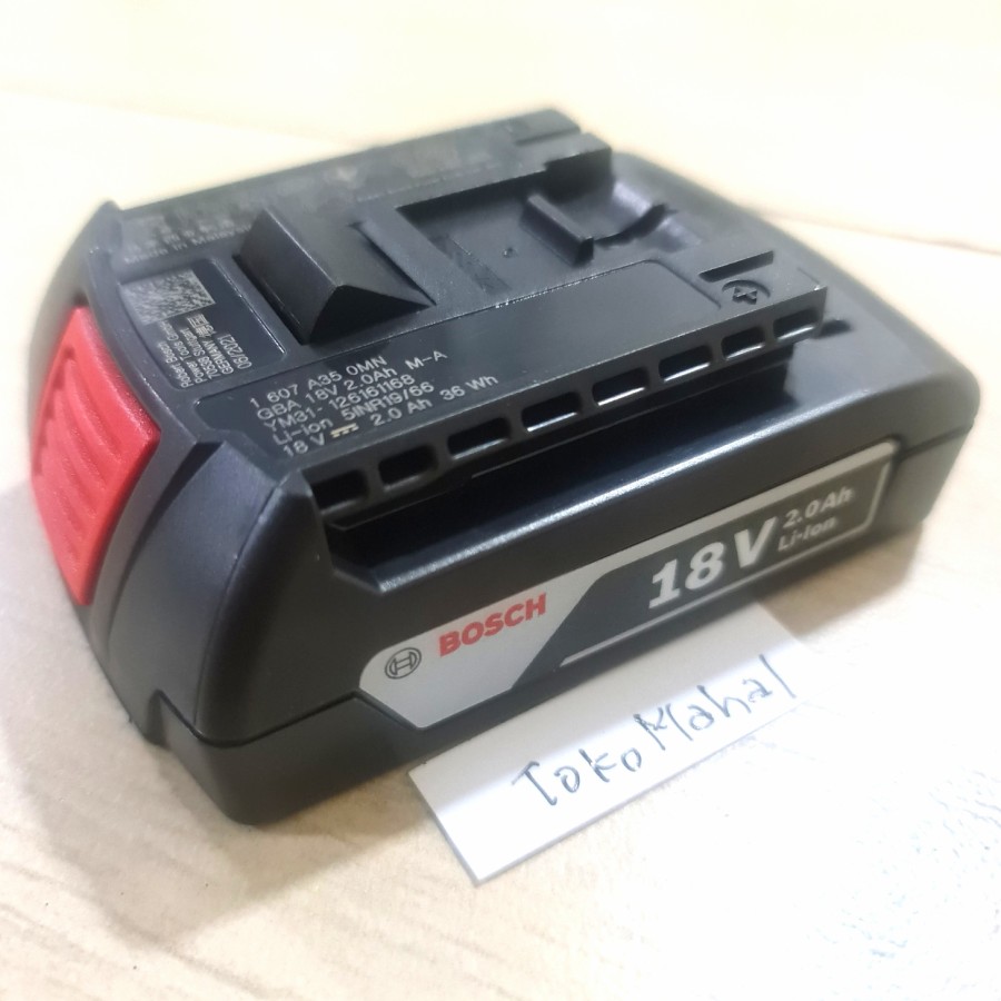 Battery 18 V Bosch Li-on 2.0 Ah ( GSR 180 LI 18V - GSB 180 LI 18V ...