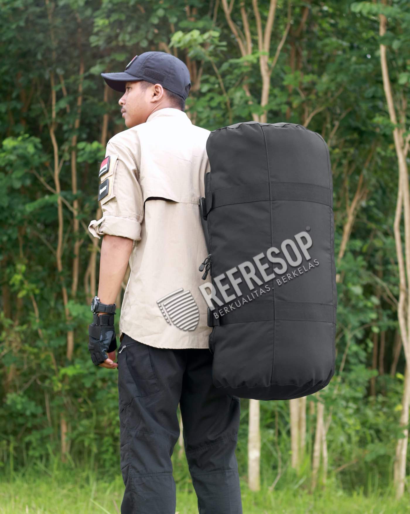 Tas Pulsak TNI Kuat Kantong Barang Tentara Jumbo PLP0102HD Duffle Bag ...