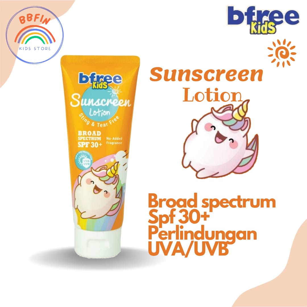 BFREE Kids Sunscreen Lotion Anak SPF 30+ | Lazada Indonesia