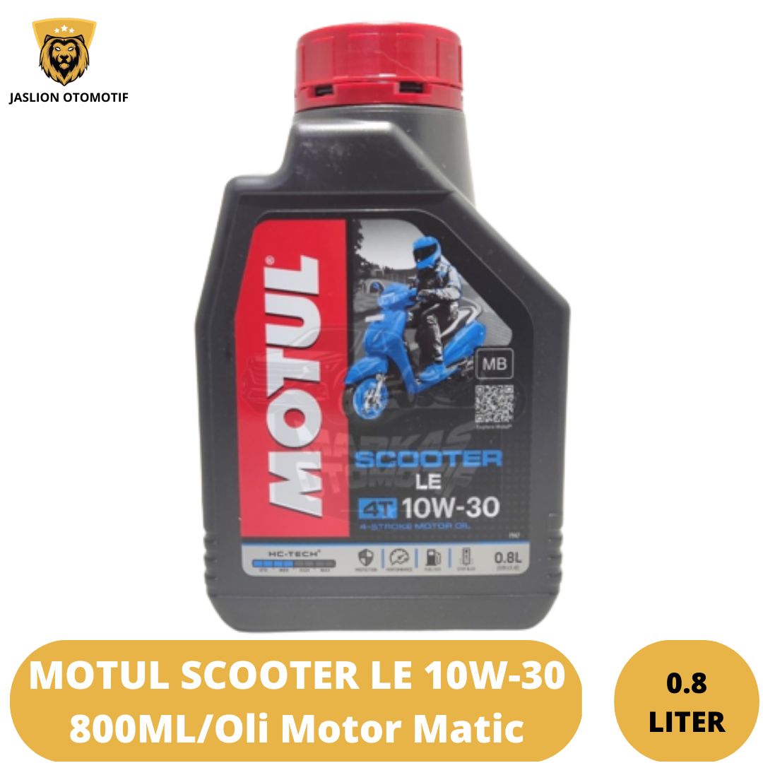 MOTUL SCOOTER LE 10W-30 800ML/Oli Motor Matic/100% Original /oli mpx 2 ...