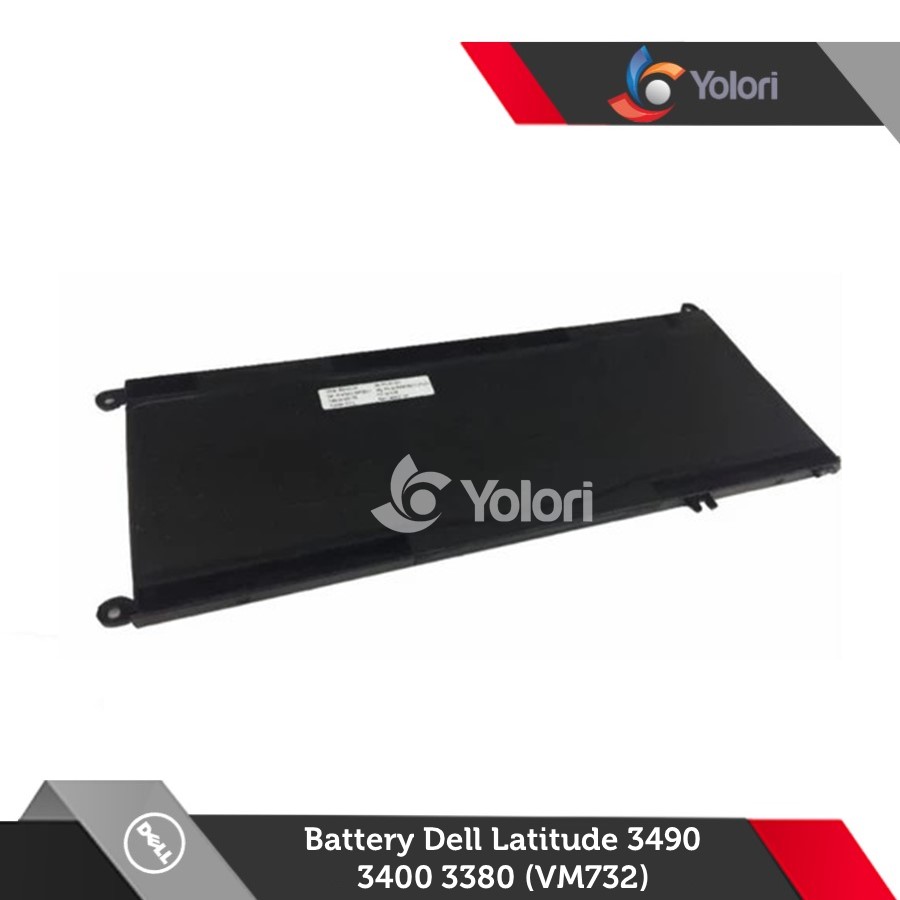 Baterai Original Dell Latitude 3380 3400 3480 3490 3580 359033YDH ...
