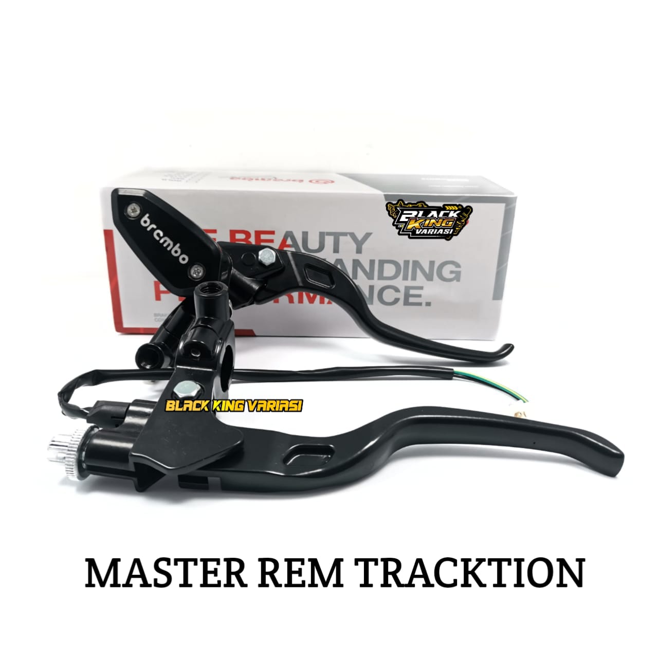 Master Rem Tracktion Master Rem Tabung Oval Kaca Set Kiri Kanan Handle ...