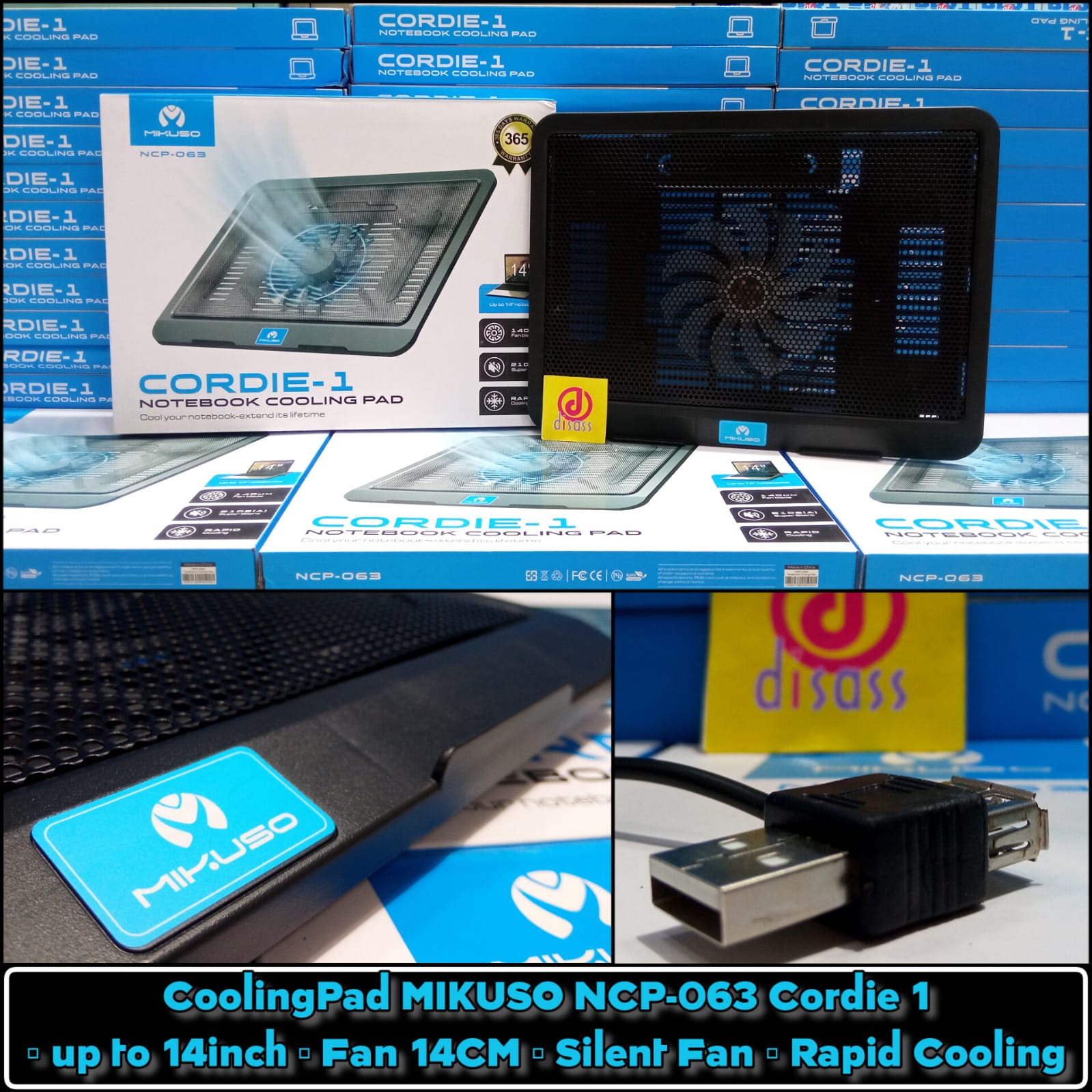 COLING PAD MIKUSO NCP 063 CORDIE 01 | Lazada Indonesia