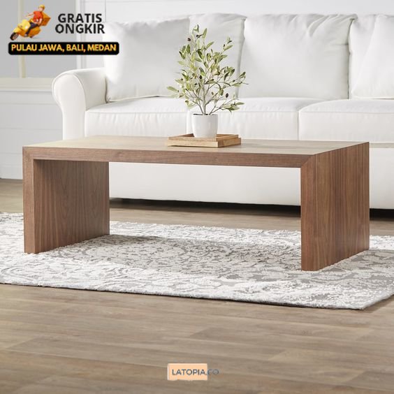 Meja Kayu Mindi Meja Sofa/Meja Coffee Modre/Meja Simple Minimalis ...