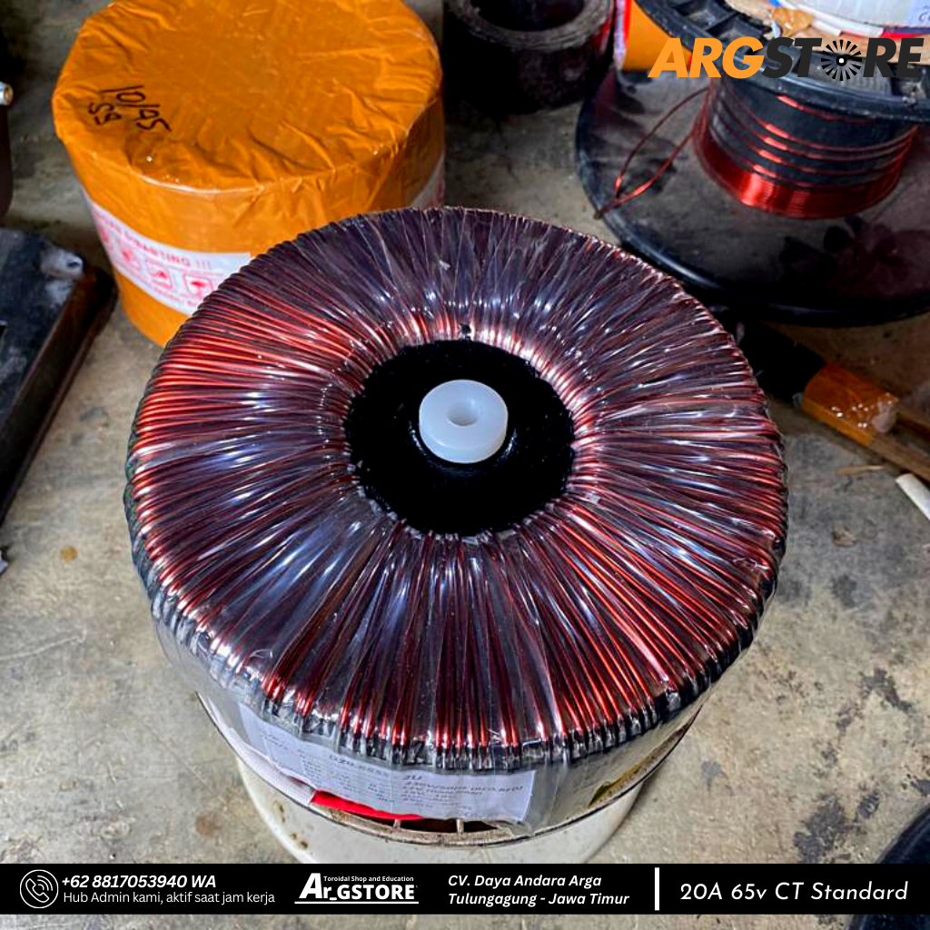 Trafo toroid donat 20A 65V CT Helenic German | Lazada Indonesia