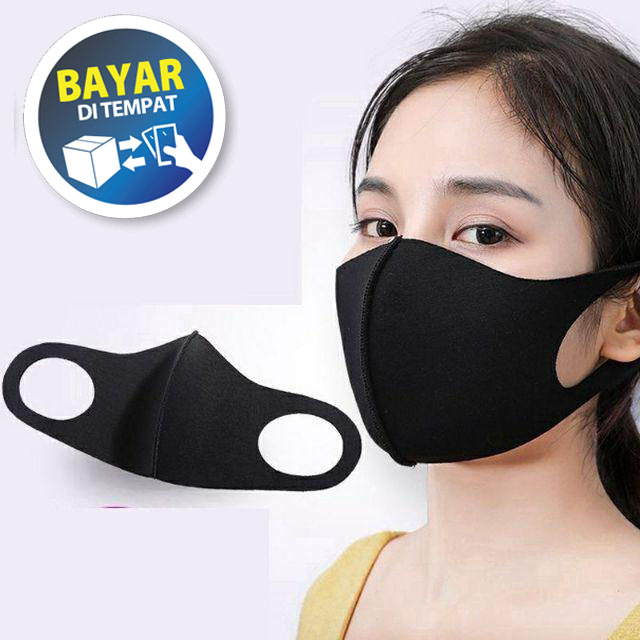 Masker Scuba Korea Hitam isi 6 Pcs | Lazada Indonesia